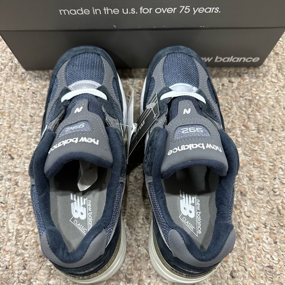 New Balance | Shoes | New Balance 992 Navy Blue Gray Classic Made In Usa Miusa Size 45 Men 6 ...